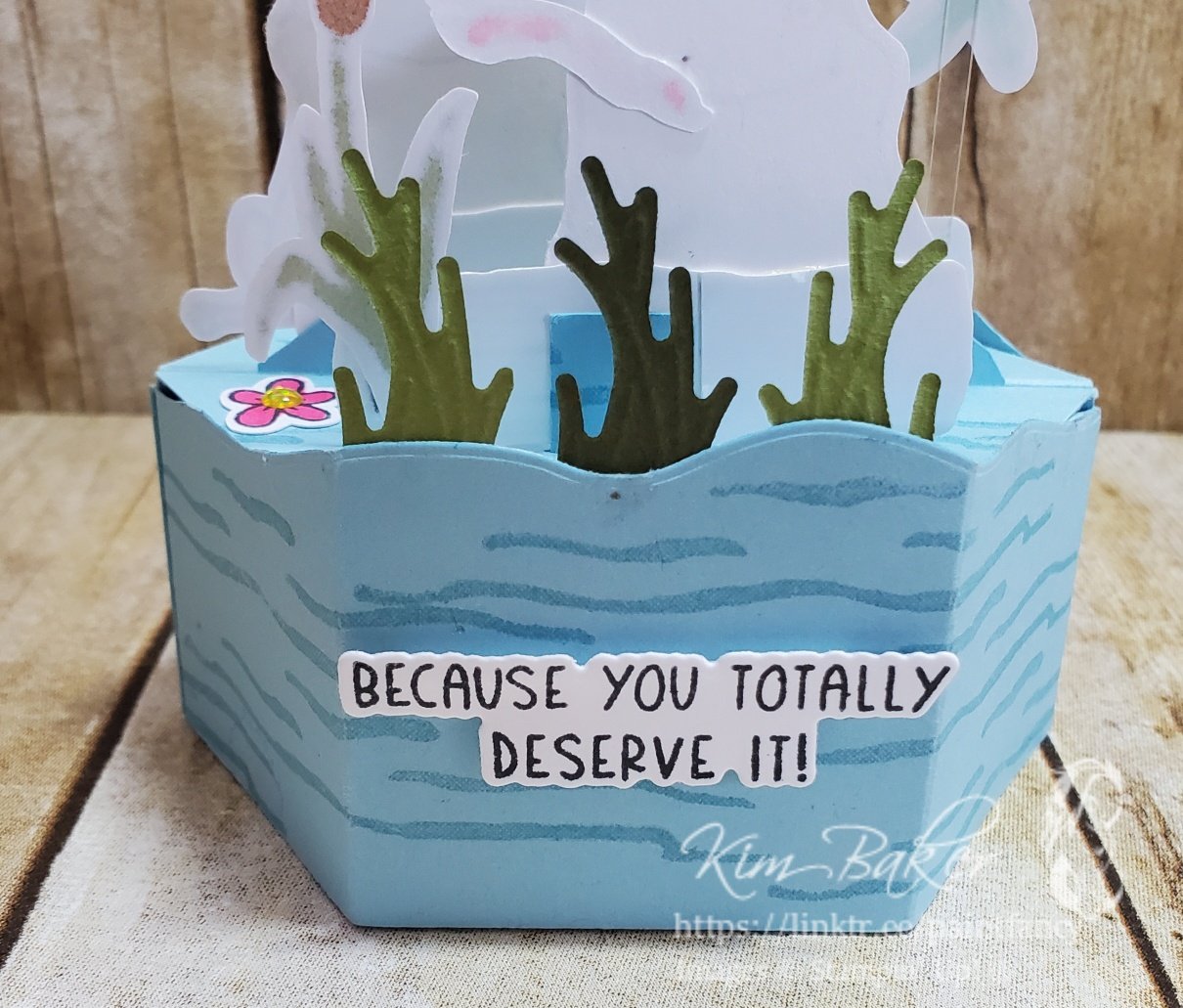 At the Pond A2 Platform Pop Up Hexagon Card with Video Tutorial ...
