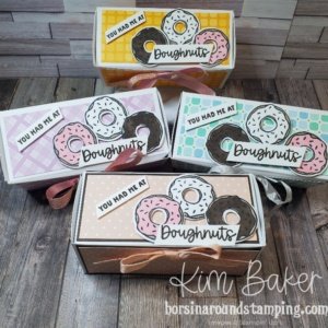 How to Make a Mini Donut Box Using the More Than Autumn Bundle. FREE ...